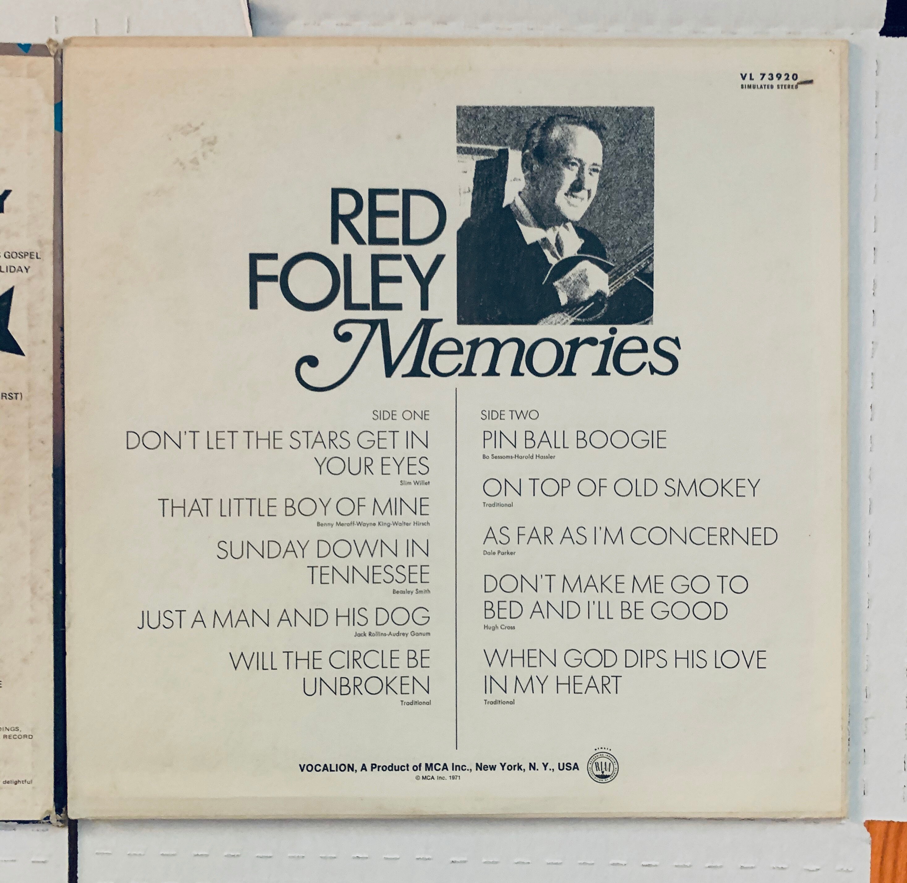 Vinyl Record Albums of Red Foley Music memories - Etsy