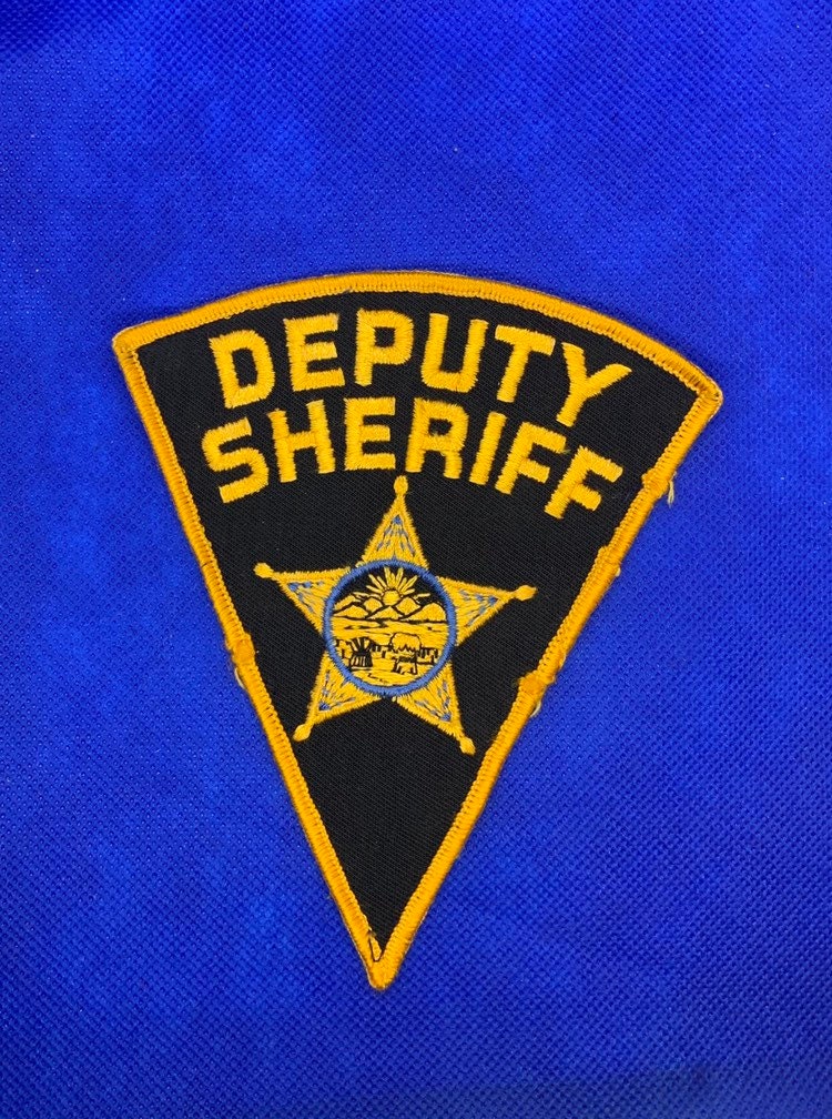 Deputy Sheriff Patch. Police Badge / Shoulder Patch for Law - Etsy