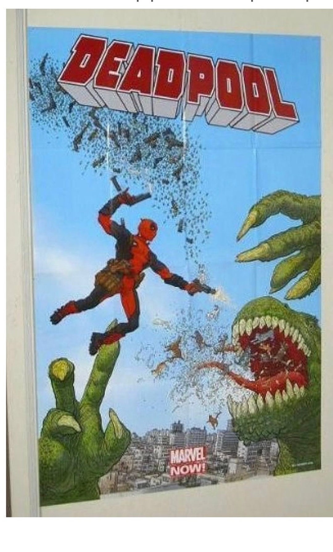 Deadpool Poster Rare Comic Shop Exclusive Never Released for Sale ...
