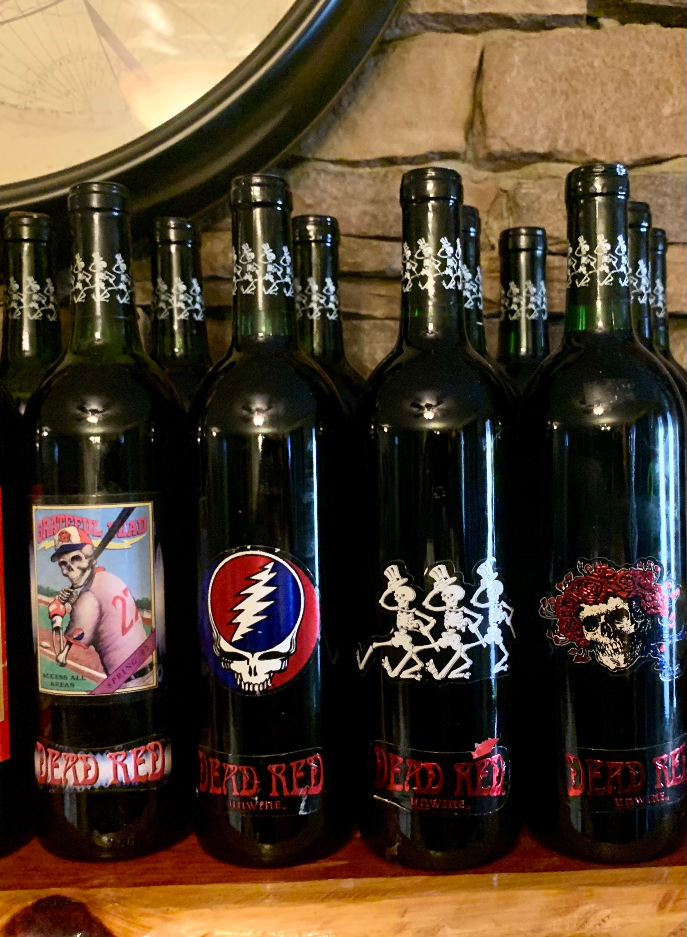Grateful Dead Wine 1st Edition 1996 Dead Red California | Etsy
