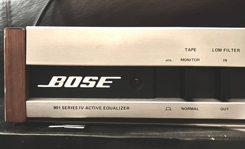 Vintage Bose 901 Series IV Active Equalizer, Pair of Bose 802 Speakers ...