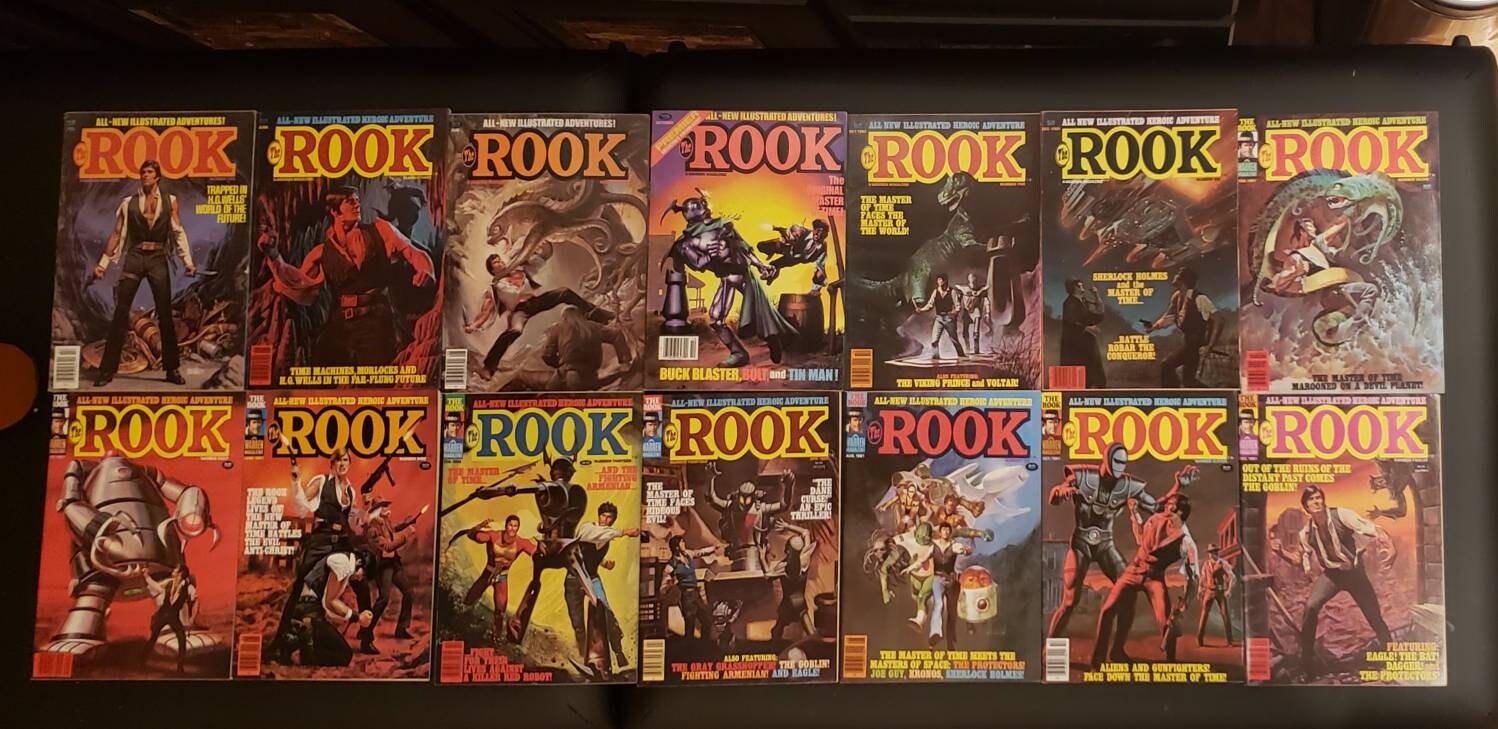 Rook Comic Magazine 1979-1982 Issue 1 Through 14 Warren | Etsy