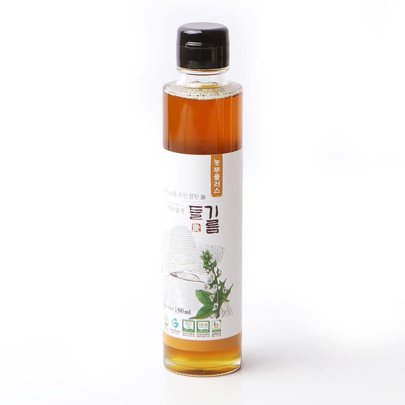 Korean Traditional Raw Perilla Oil / Perilla Oil / Sesame Oil 300ml ...