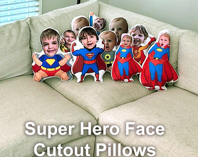 Flash Sale Personalized 3D Throw Face Pillow Customized Soft Face ...