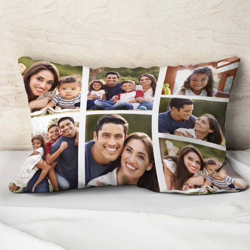 Photo Collage Personalized Sleeping Pillowcase - Etsy