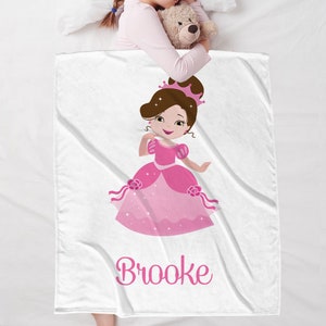 Personalized Princess Blanket | 30" X 40" | 50" X 60" - Etsy
