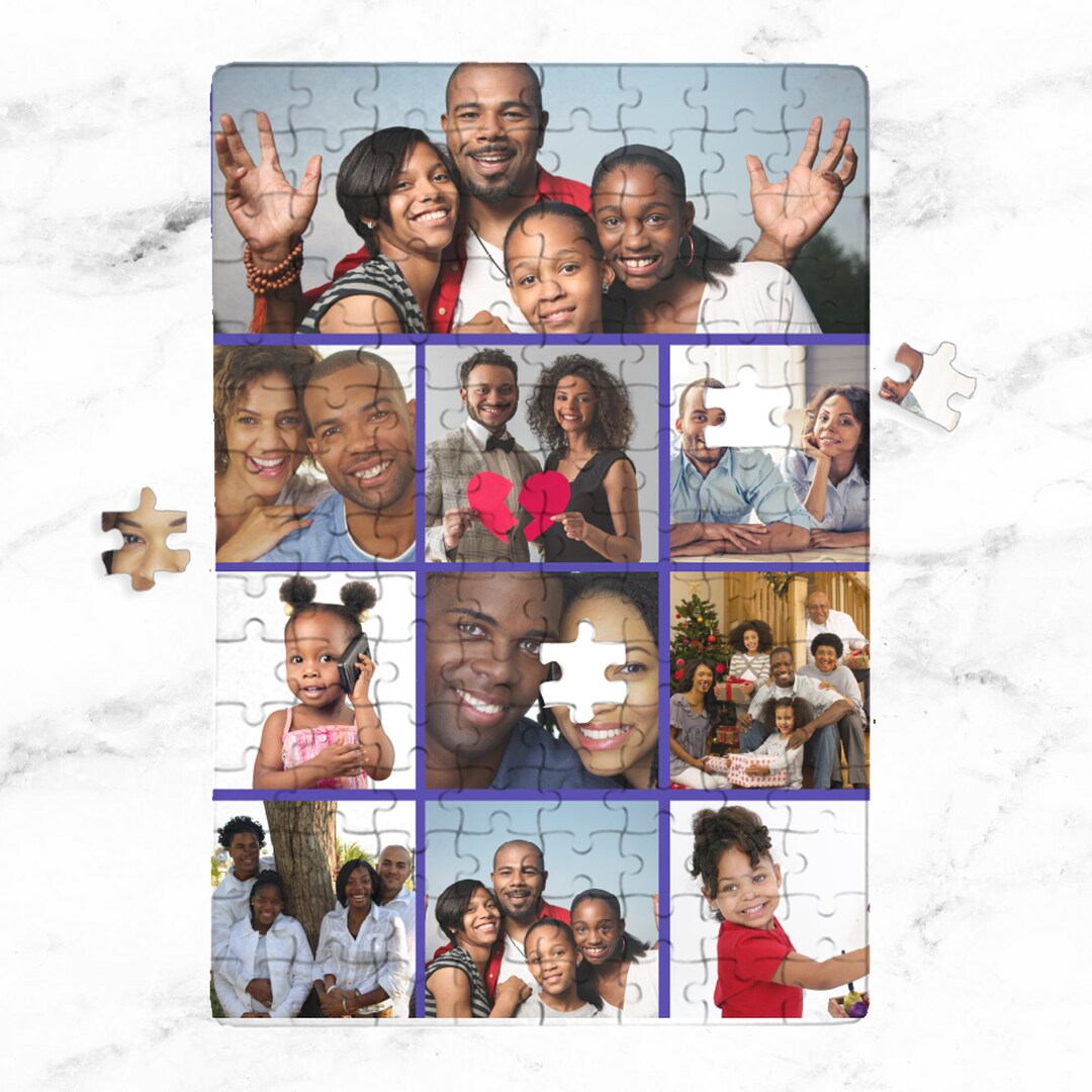 Custom Photo Puzzle | Upload a Photo | Collage Photo Puzzle ...