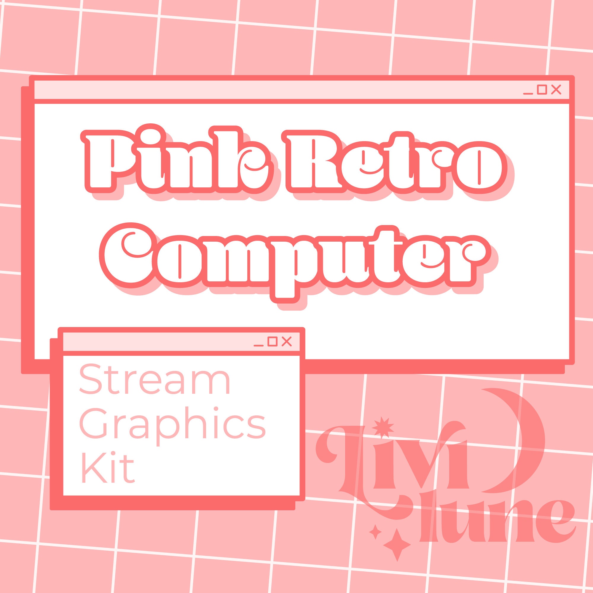 Digital Drawing & Illustration Panels Only Pink Retro Computer Stream ...