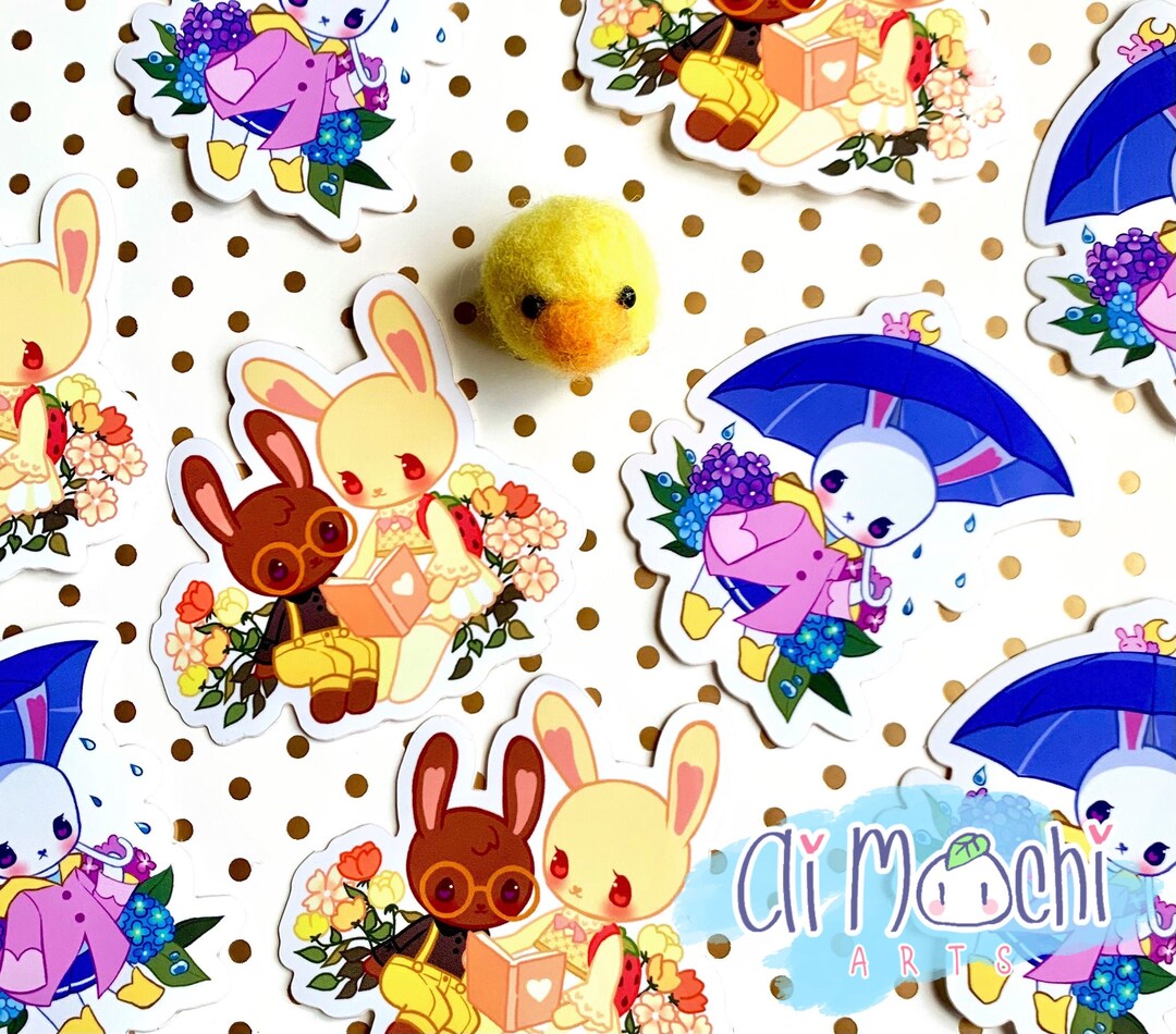 Bunbun Stickers - Etsy
