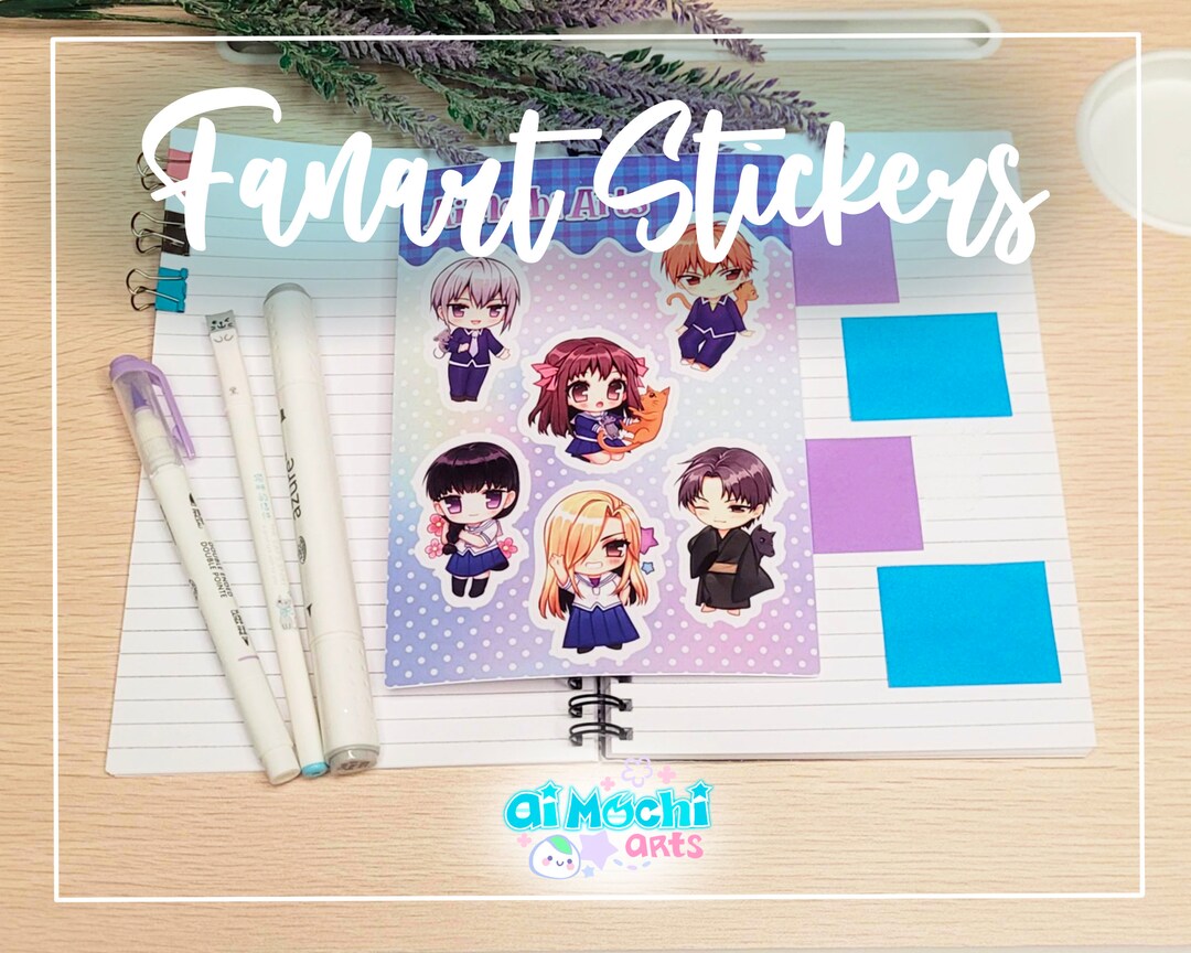 Fruits Basket Sticker Sheet - Etsy