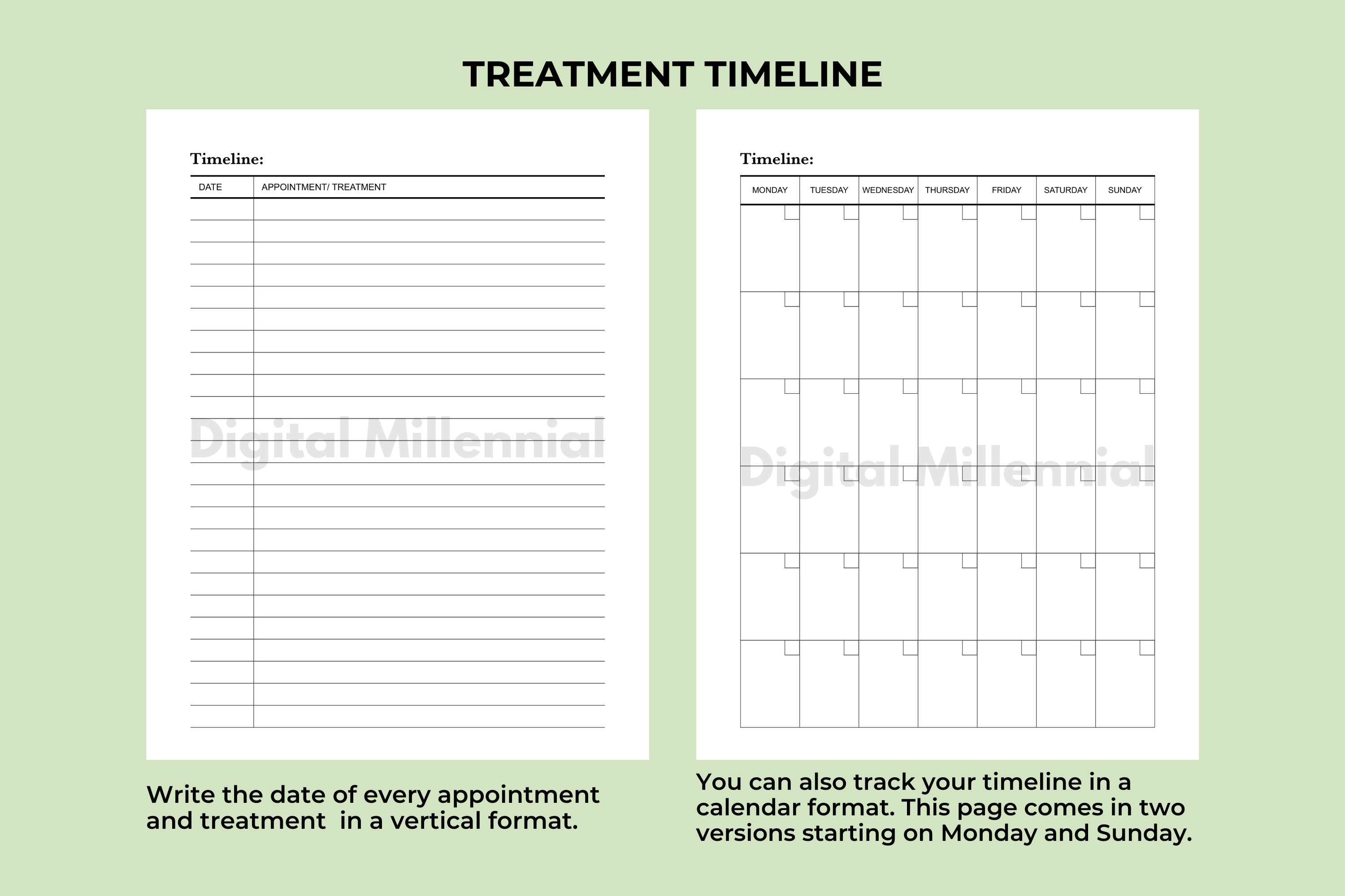 Printable Cancer Patient Journal, Daily Health Planner, Symptoms, Meds ...