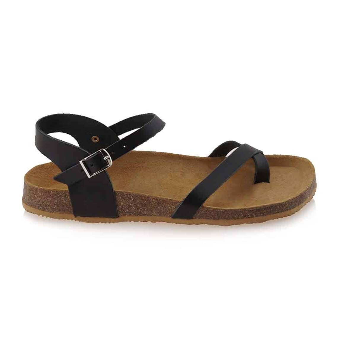 Gypsy Black Anatomic Sandals Handmade Leather Sandals - Etsy