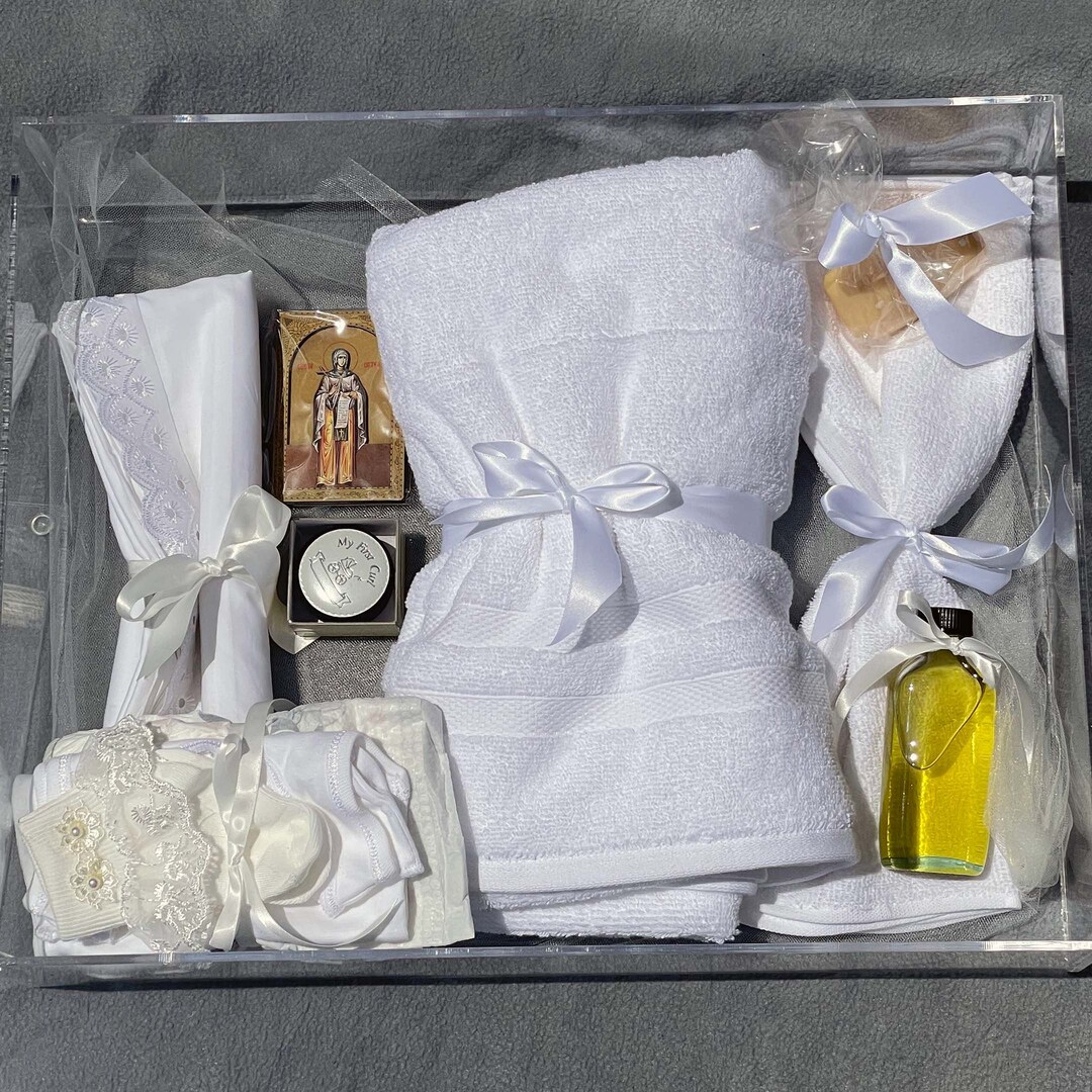 Orthodox Personalised Baptism Package, Orthodox Christening Package ...