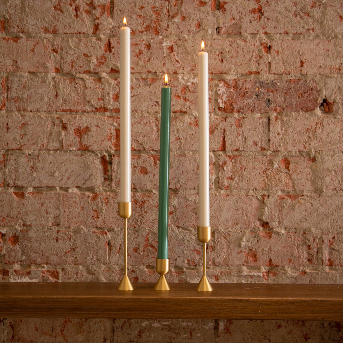 6 X AUSTRALIAN MADE Dinner Tapered Candles | 2cm X 40cm Dinner Taper ...