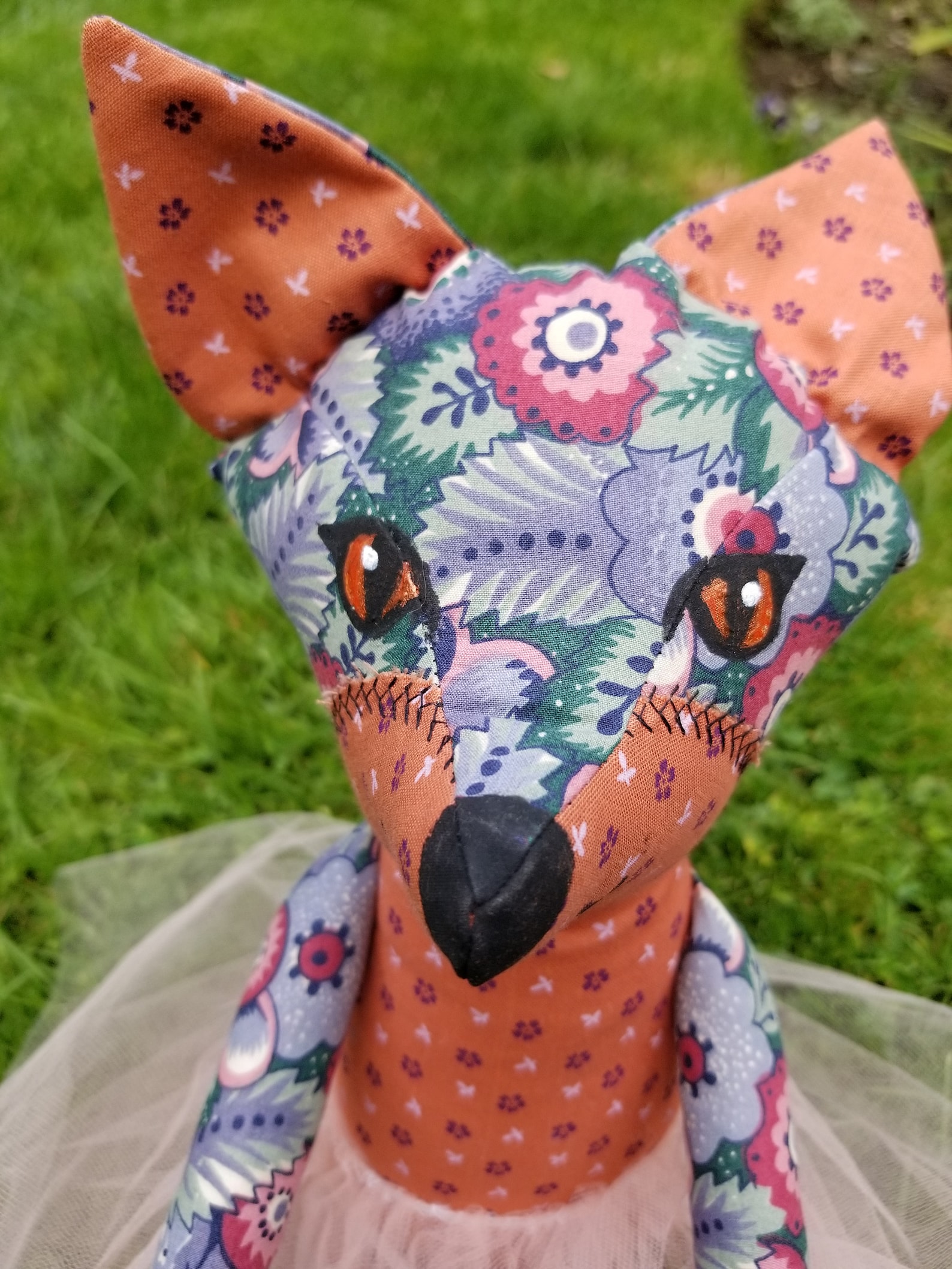 Fox Doll Fox Ballerina Fox Toy Fox Nursery Decor Girl Nursery Decor Fox ...