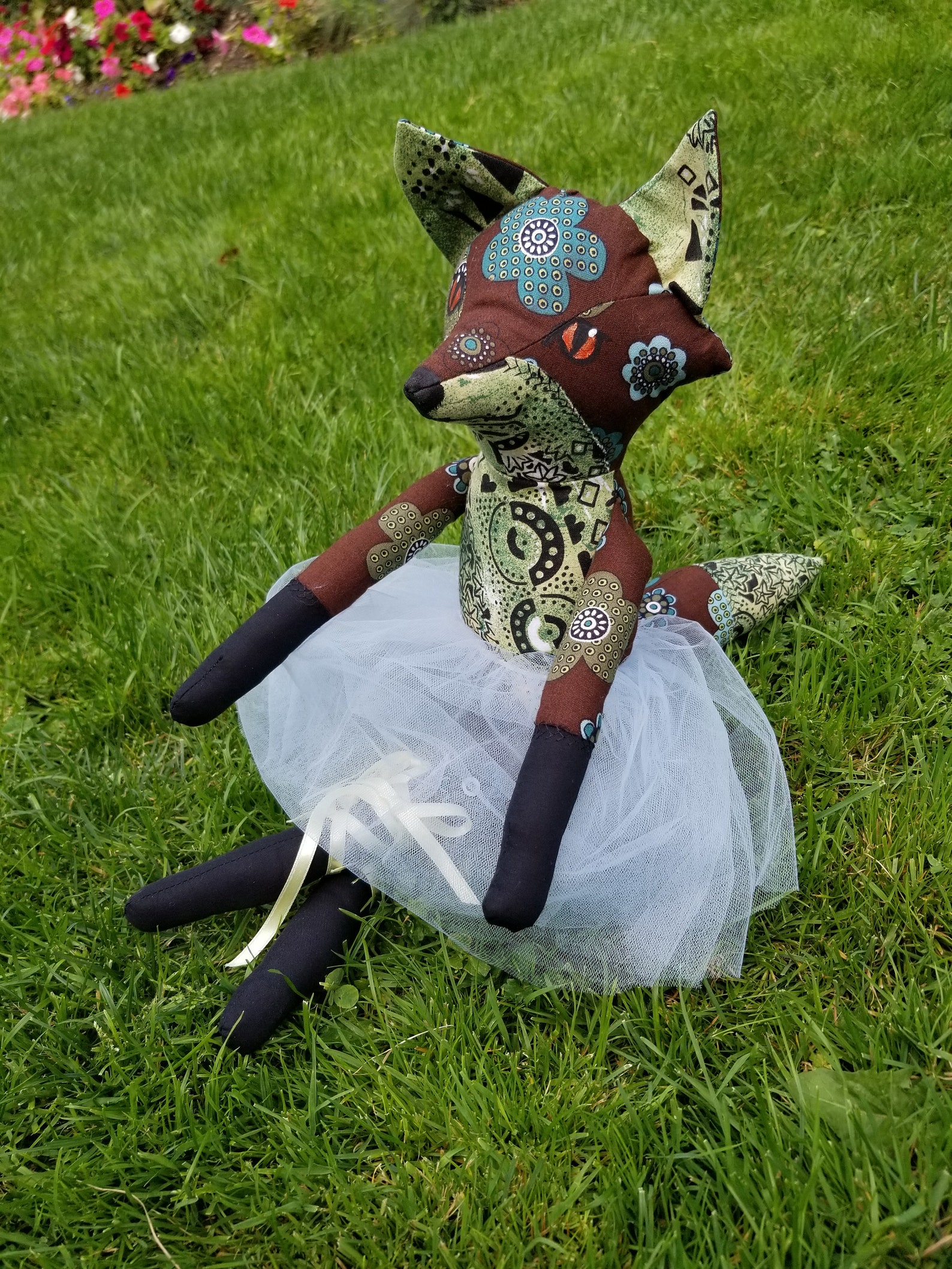 Fox Doll Fox Ballerina Fox Toy Fox Nursery Decor Girl Nursery | Etsy