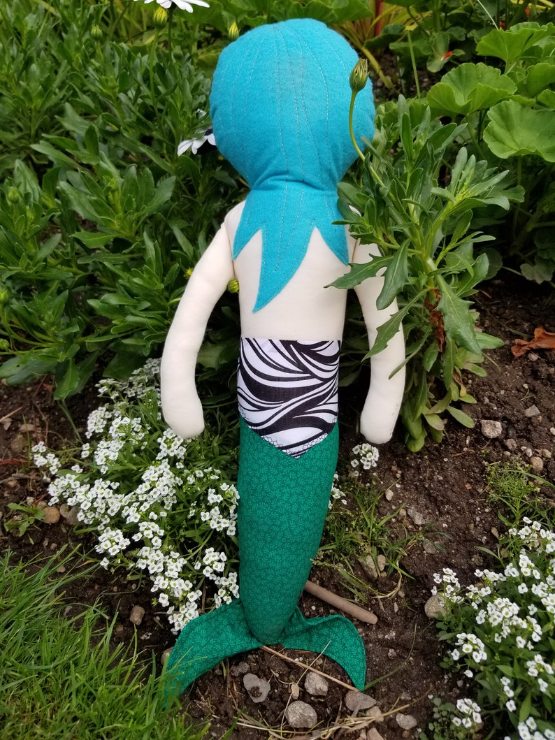 Merman Doll, Merboy, Mermaid, Bearded Merman, Fantasy, Magical Doll ...