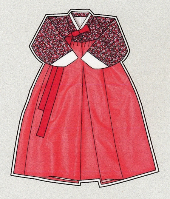 Traditional Hanbok Pattern