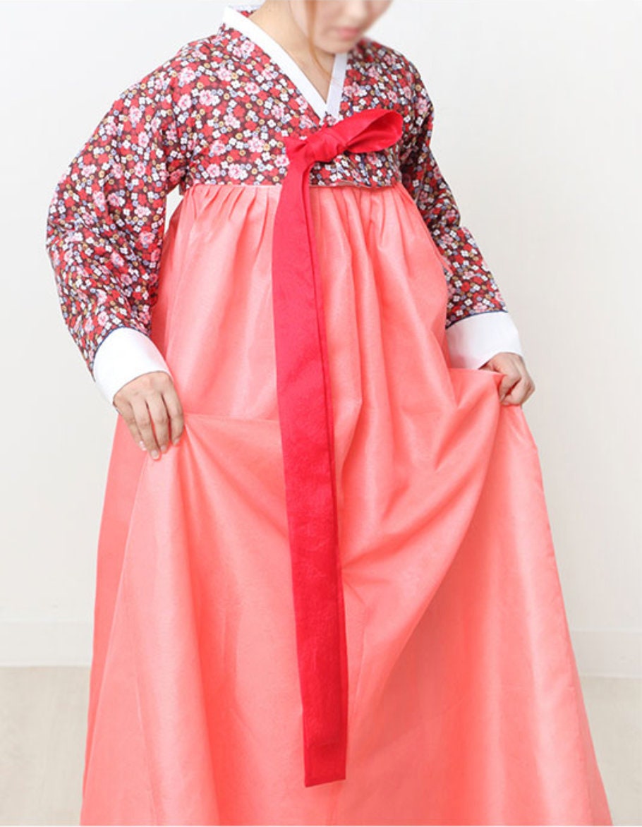 Korean Traditional Women HANBOK Pattern Sheet | Etsy