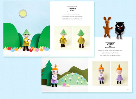 Tutorials Craft Book Amigurumi Dolls Moomin Kits & How To Crochet etna ...