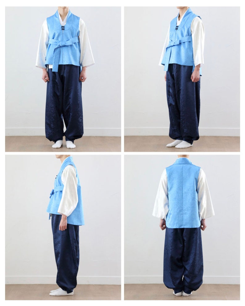 Korean Traditional Mens HANBOK Pattern Sheet - Etsy