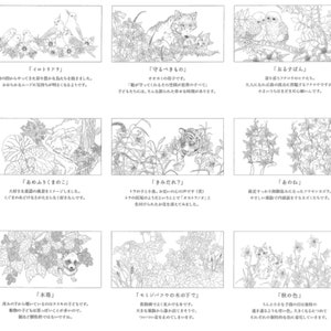 Forest Animals Coloring Book - Etsy