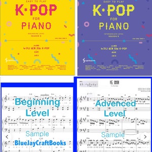 JOY'S K-POP for PIANO Beginner to Advanced Level - Korean Piano Music ...