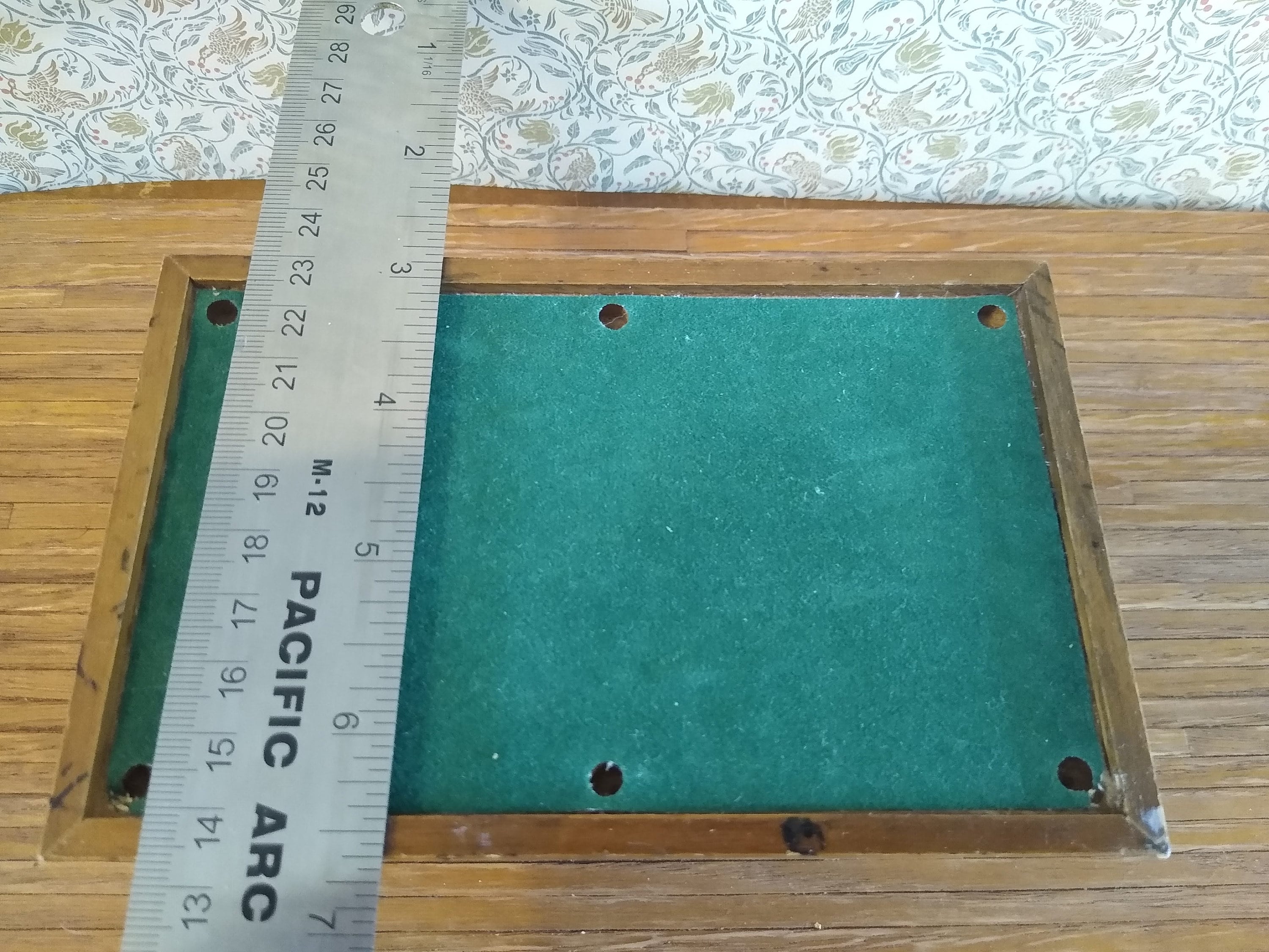 Solid Wood Vintage Dollhouse Pool Table With Chairs - Etsy