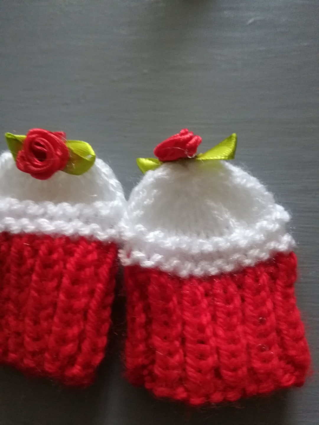 Ferrero Rocher Covers Set of Two ,hand Knitted With Lovely Satin ...
