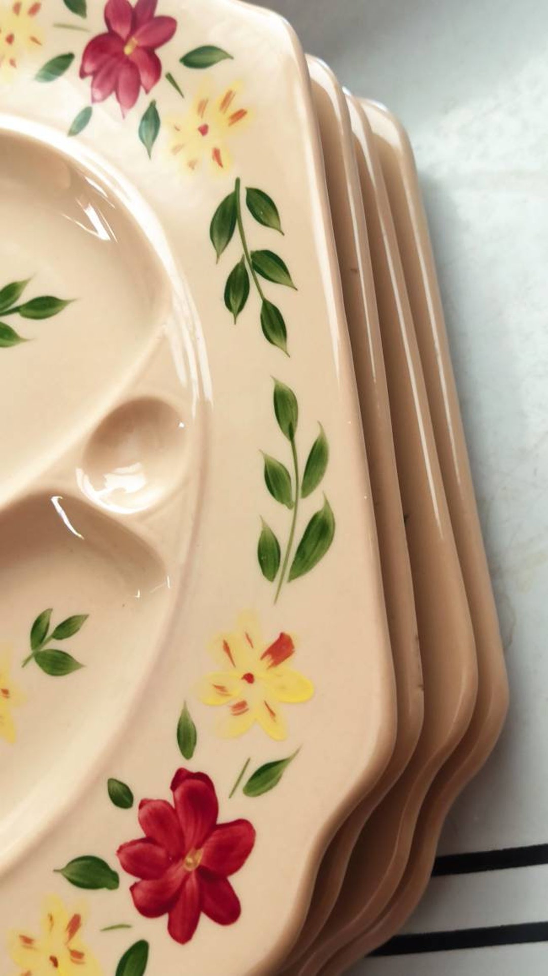 Restaurant Ware Inca Ware Divided Grill Plates - VGUC - Etsy