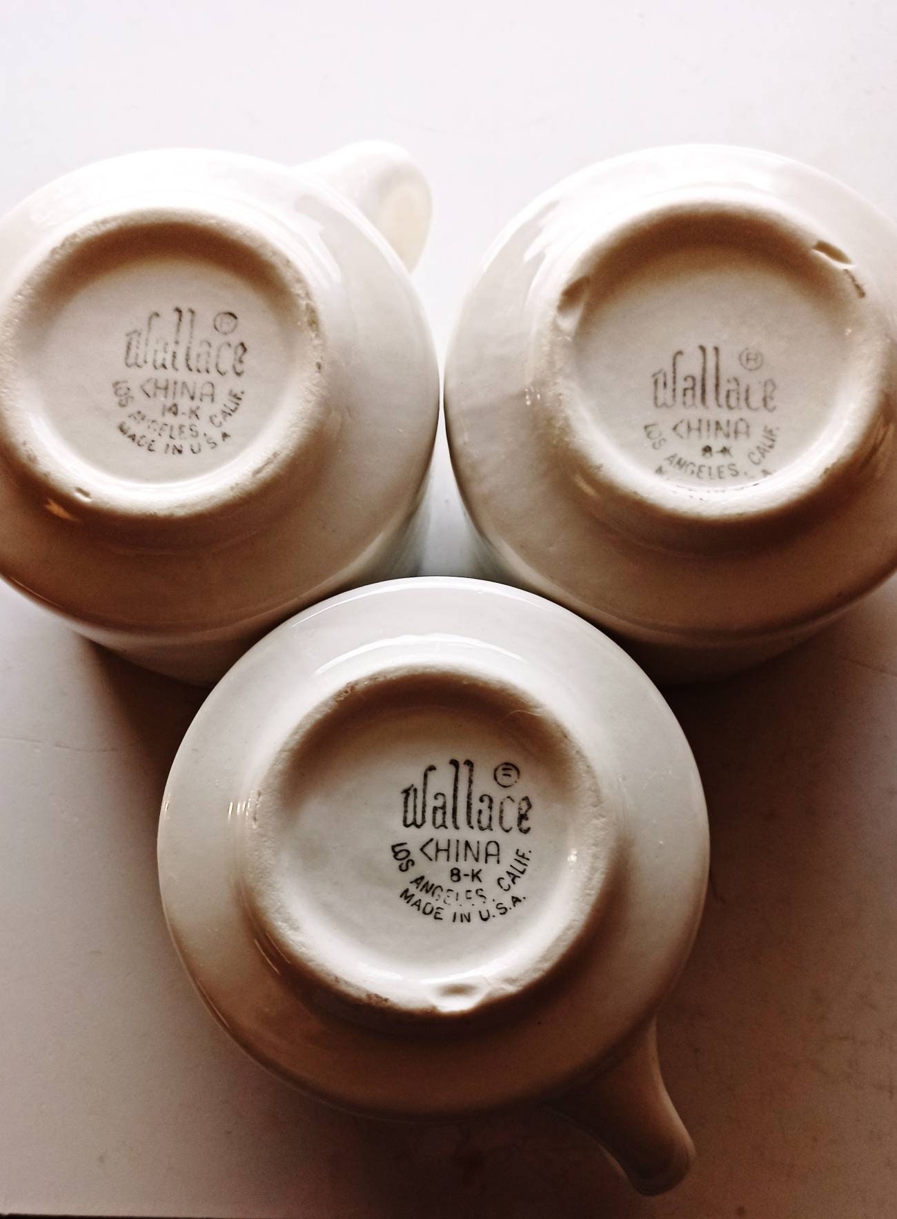 Restaurant Ware Wallace China Cups With Matching Saucers - Etsy