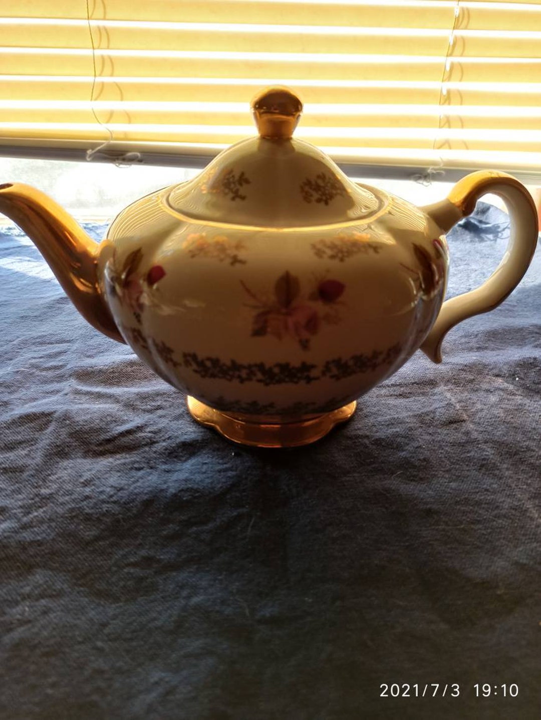 Vintage English Heat Master Teapot - Etsy