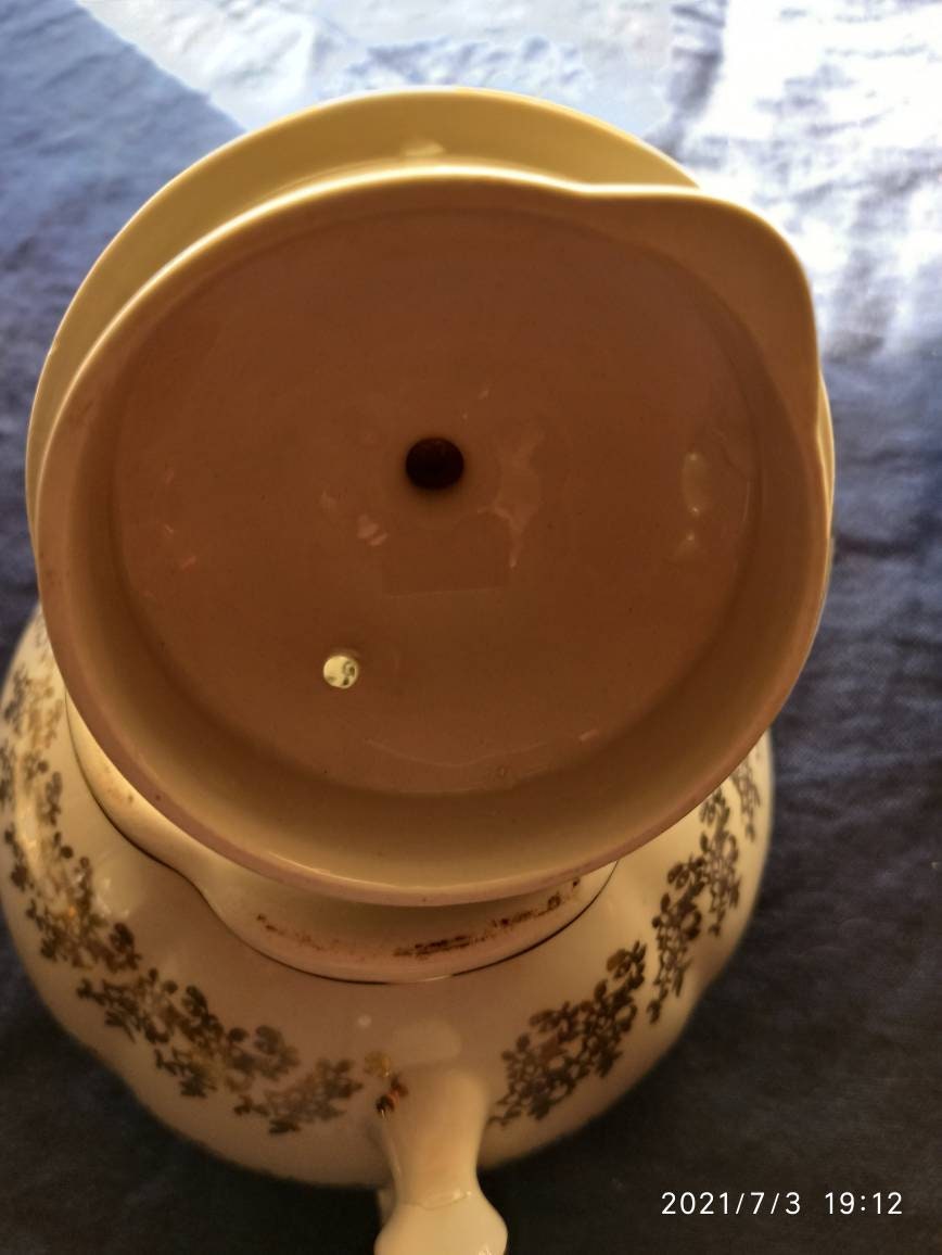 Vintage English Heat Master Teapot - Etsy