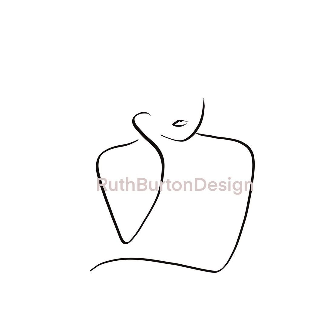 Line Drawing SVG JPG PNG File Cricut - Etsy