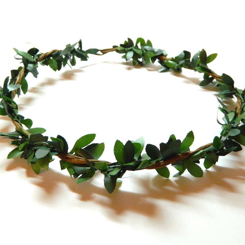 Greenery Crown - Etsy