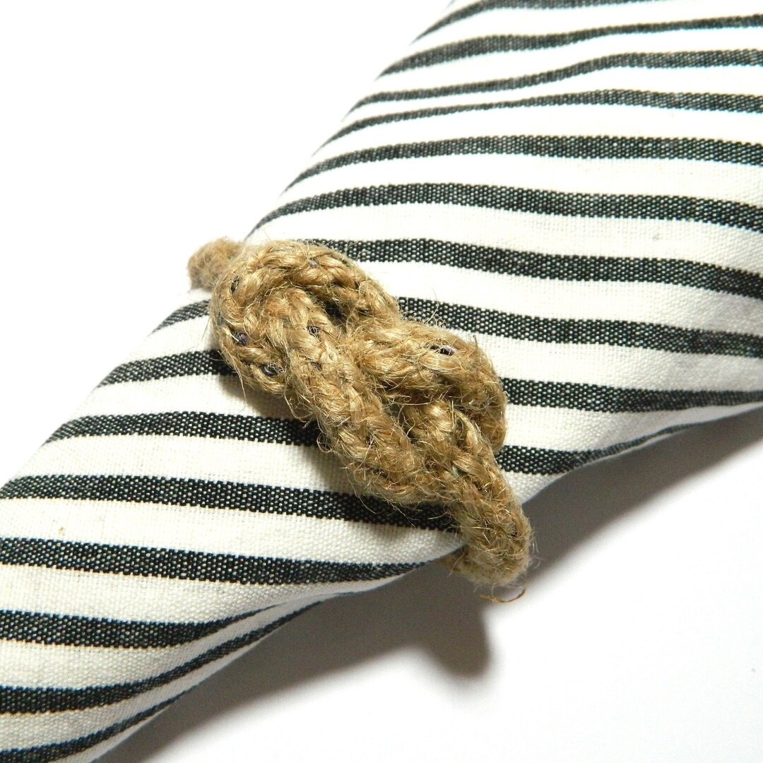 Macramé Infinity Knot Napkin Rings, Unity Couple Marriage, Figure 8 ...