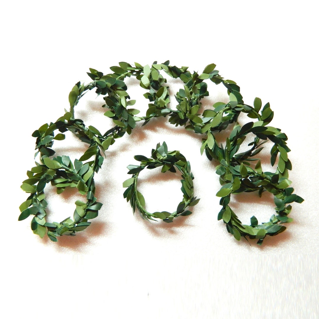 Saint Patrick Green Napkin Rings Boxwood Greenery Easter Napkin Wedding ...