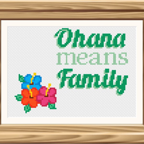 Ohana Cross Stitch - Etsy