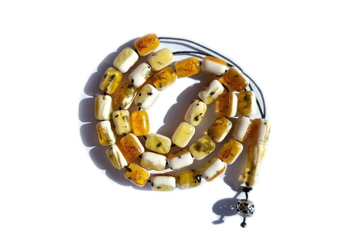 Bakelite Komboloi, Bakelite Worry Beads With Sesame - Etsy