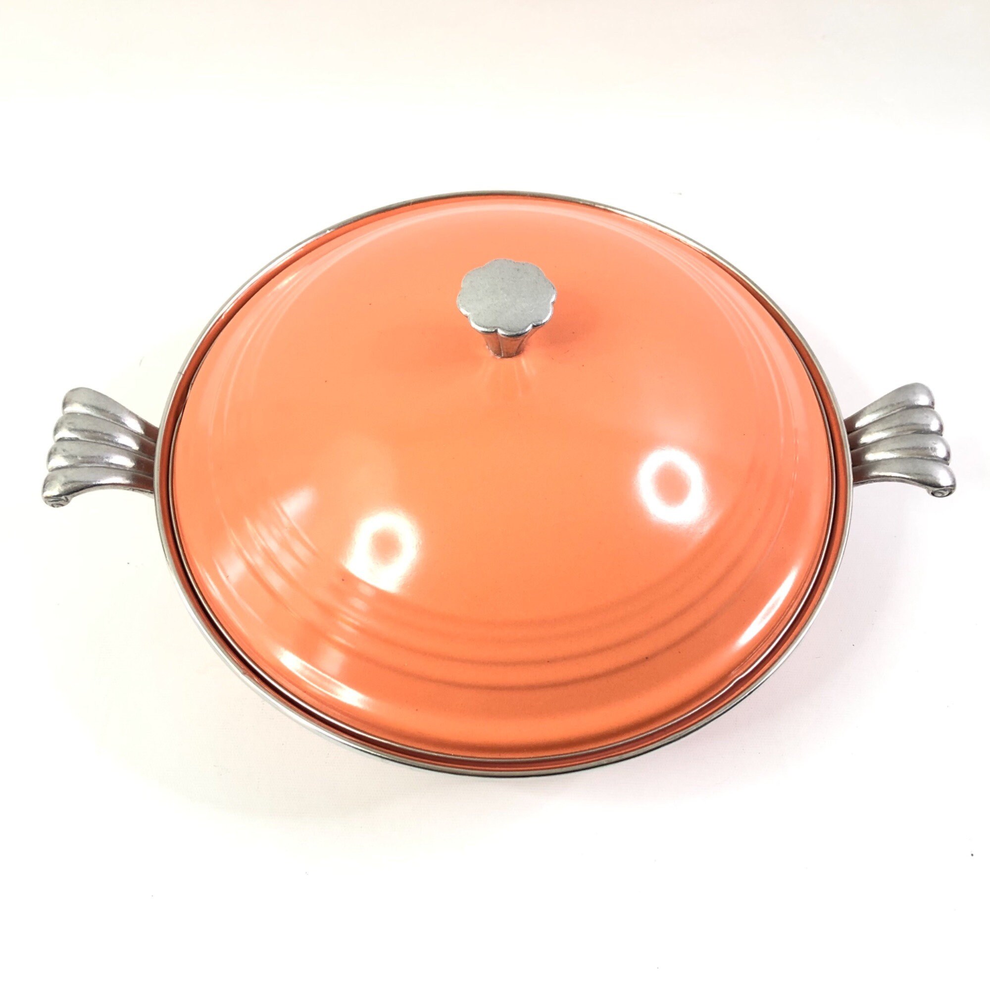 Fiesta Fiestaware Persimmon 4 Quart Enamel Steel Covered | Etsy