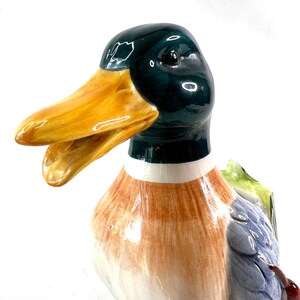 Vintage Mallard Duck & Cattail Pitcher Decanter Made in Italy - Etsy