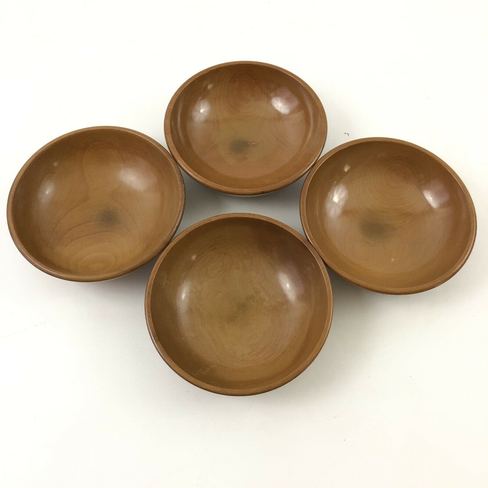 Vintage Authentic Kasuga Ware Wooden Salad Bowl 5 Piece Set | Etsy