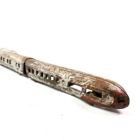 Vintage Arcade Deluxe Express Pullman Cast Iron Railplane | Etsy