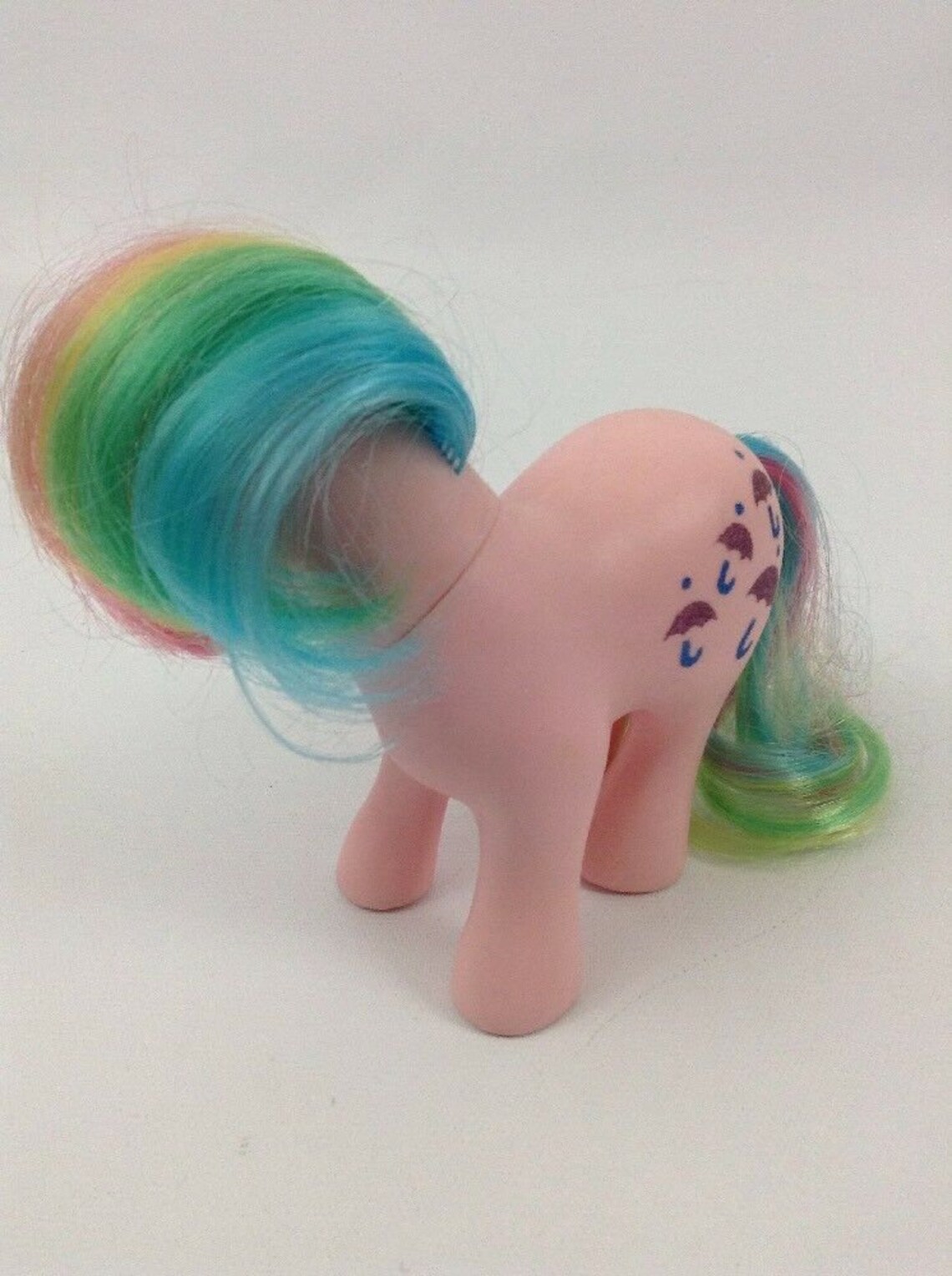 G1 1983 My Little Pony Parasol Pink Rainbow Glitter Umbrellas | Etsy