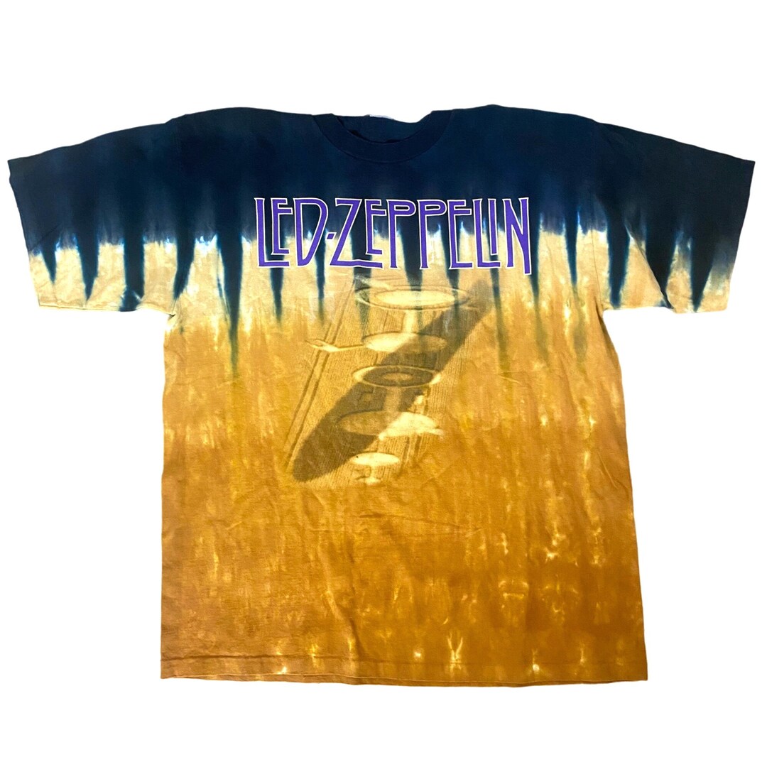 Vintage Liquid Blue Led Zeppelin Crop Circles Remasters - Etsy España