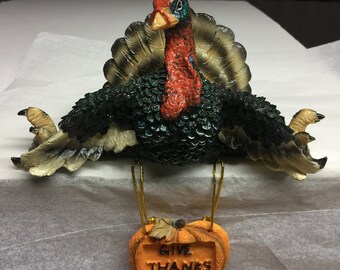 Turkey figurine | Etsy