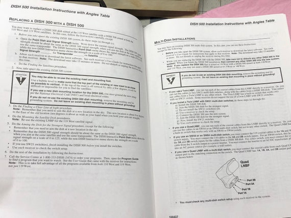 Dish Hopper Installation Manual