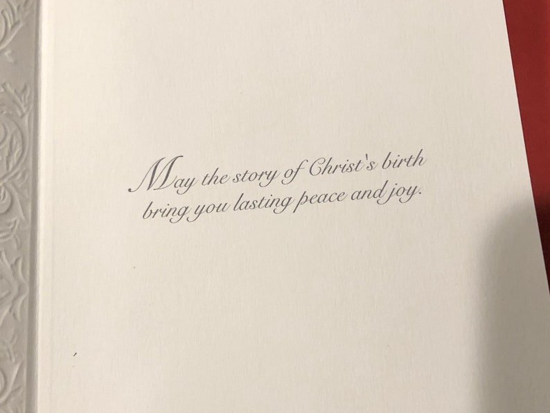 Set of 19 PAPER MAGIC Group Virgin & Child Gold Embossed - Etsy