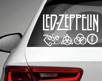 Led zeppelin sticker | Etsy