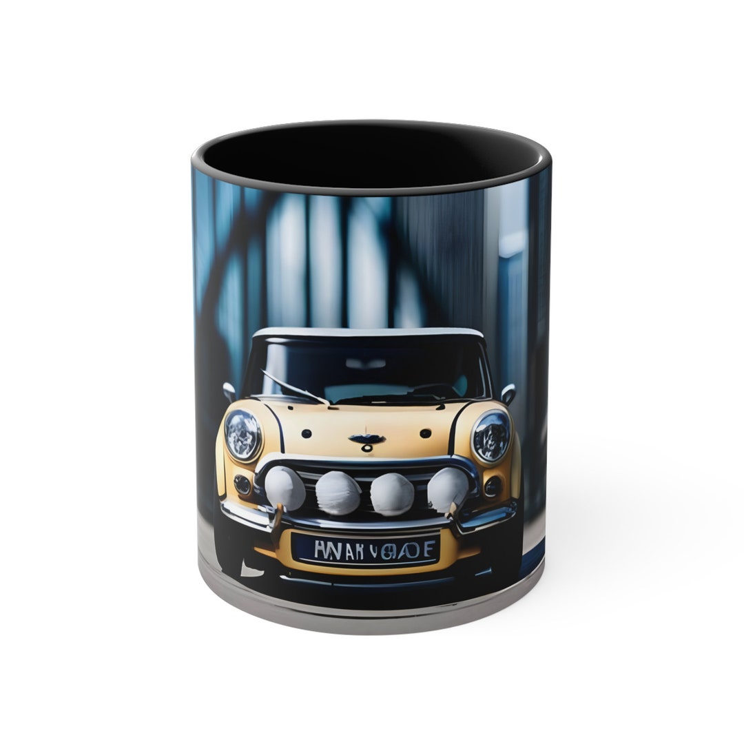 Mini Cooper Mug Vintage-inspired Ceramic Cup for Car Enthusiasts Unique ...